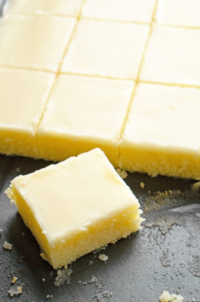 Almond Texas Sheet Cake - Yummy and fully