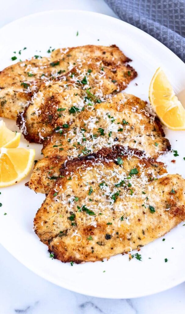Baked Flounder Recipe with Parmesan Crumbs - Yummy and fully