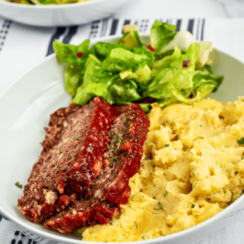 Classic Homemade Meatloaf - Yummy and fully