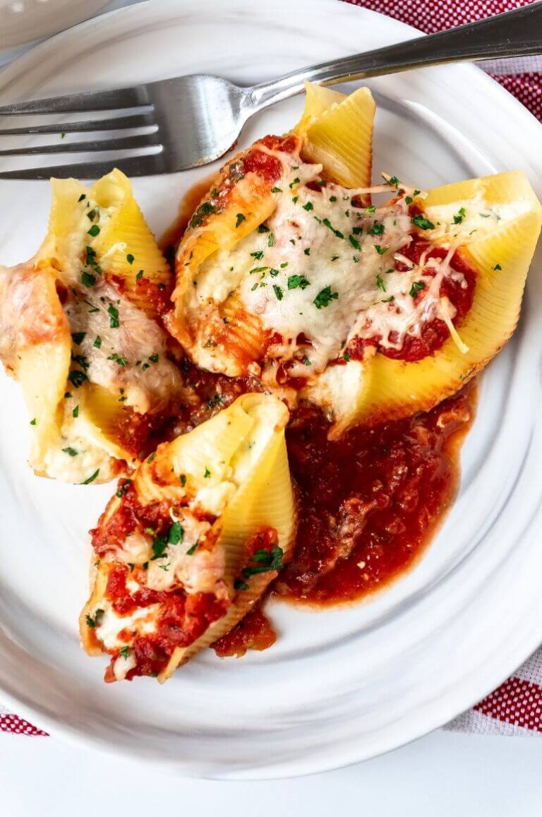 Classic Stuffed Shells Recipe - Yummy and fully