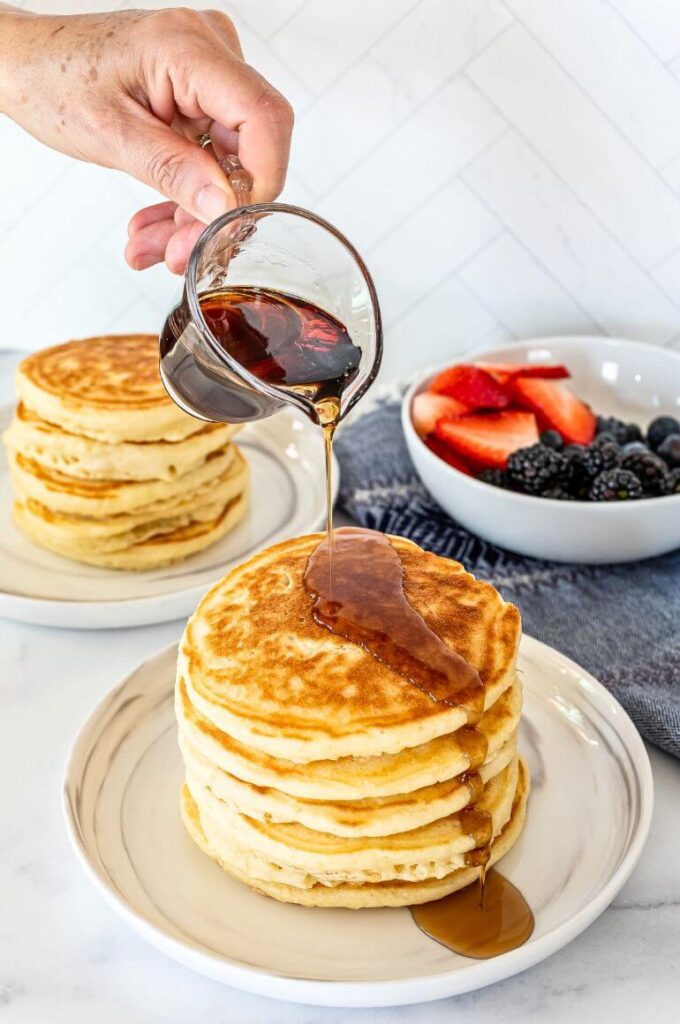 Easy Basic Pancakes Recipe - Yummy and fully
