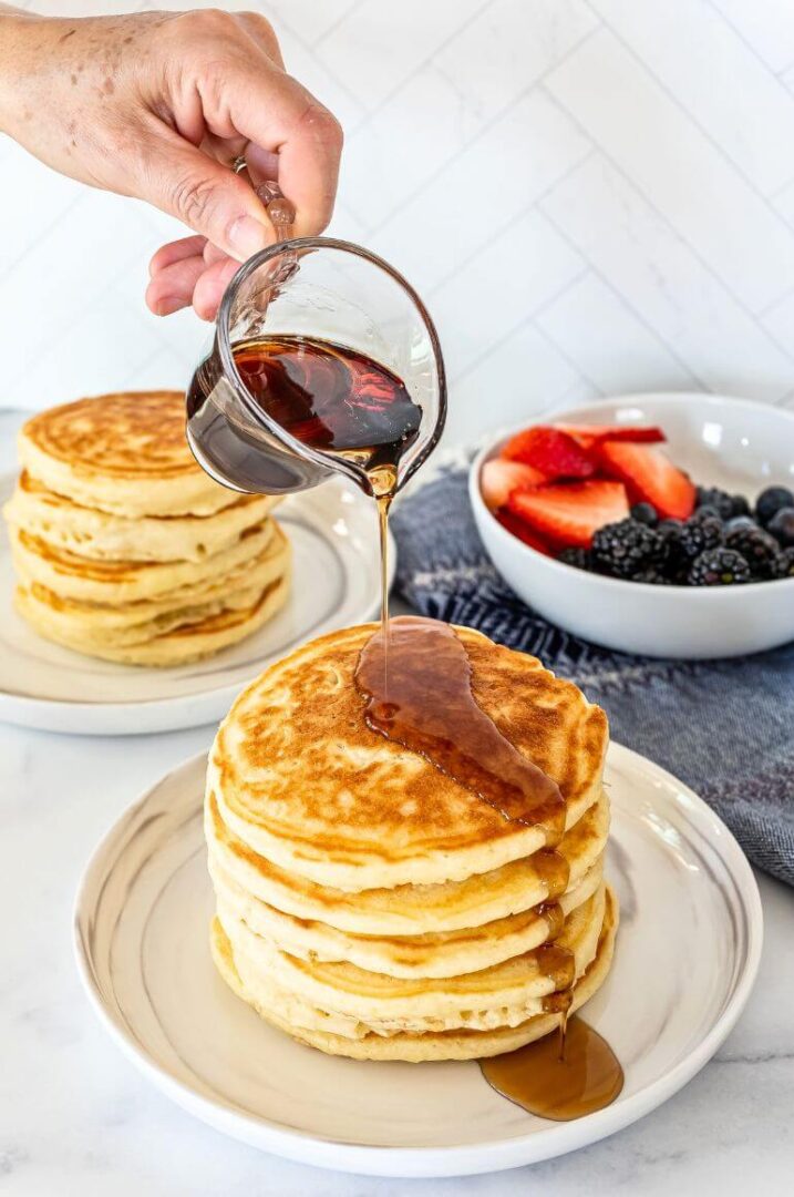 Easy Basic Pancakes Recipe - Yummy and fully