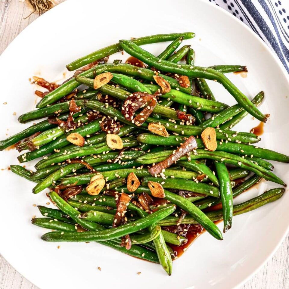 Asian Green Beans Recipe - Yummy and fully