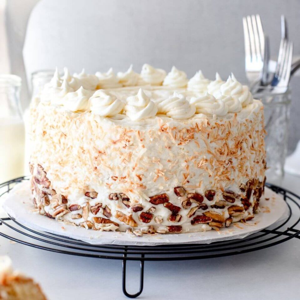 Italian Cream Cake - Yummy and fully