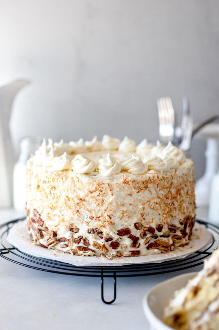 Italian Cream Cake - Yummy and fully
