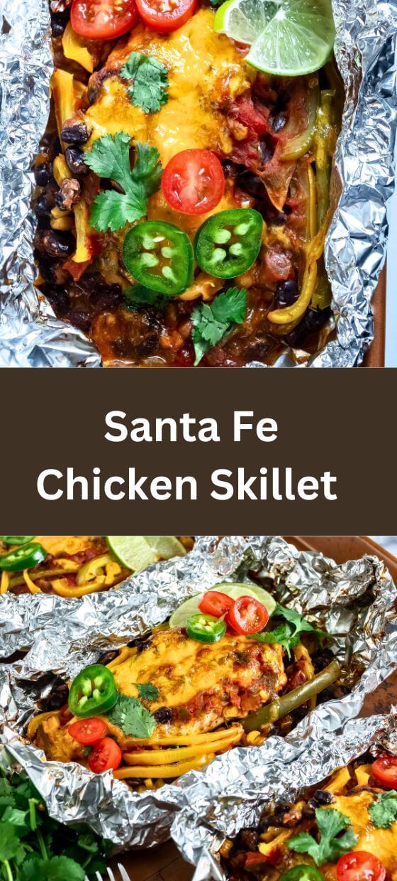 Santa Fe Chicken Skillet - Yummy and fully