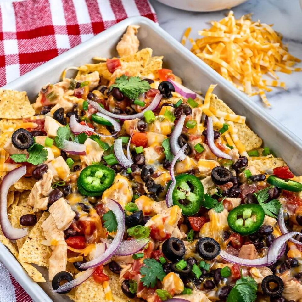 Slow Cooker Chicken Nachos - Yummy and fully