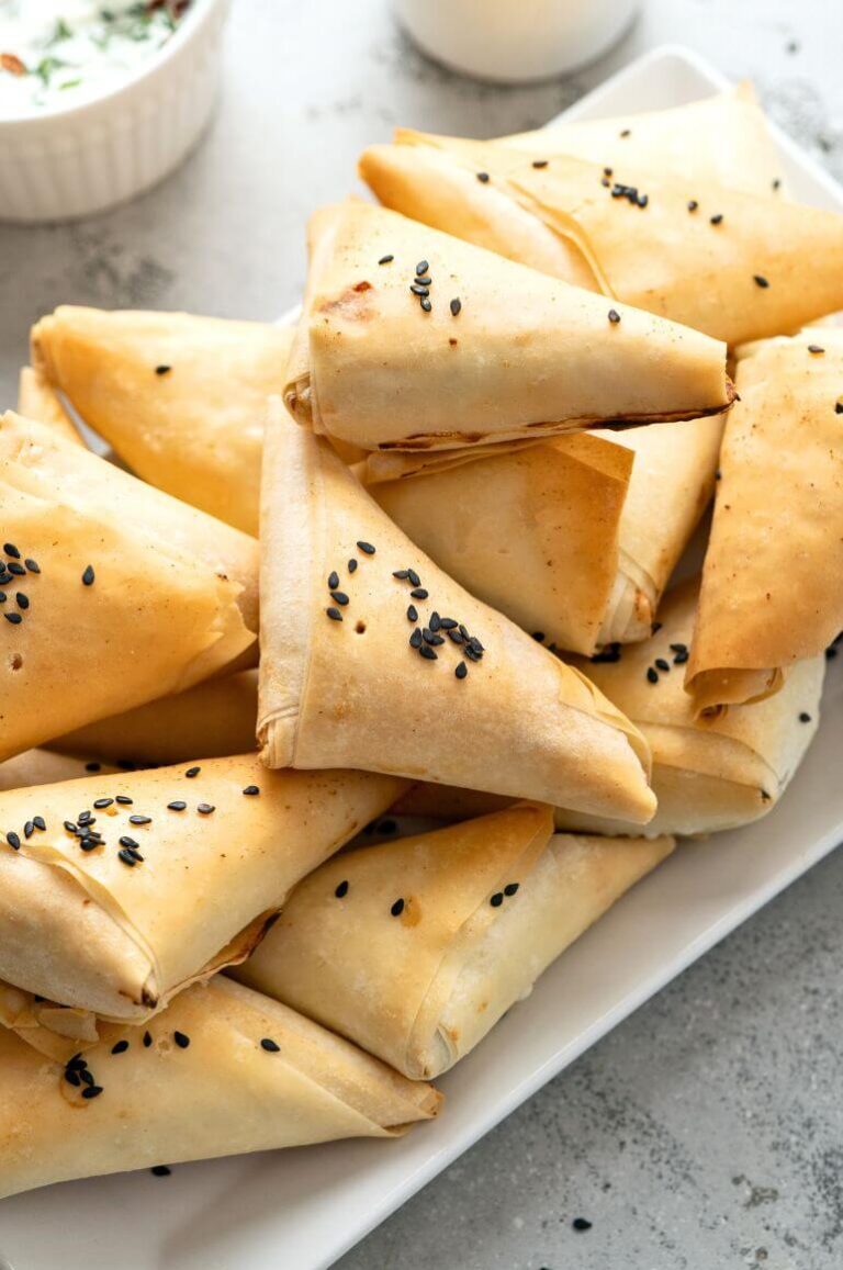 Spanakopita Triangles Recipe - Yummy and fully