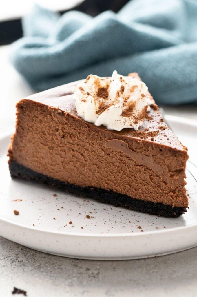 The Best Chocolate Cheesecake Recipe - Yummy and fully