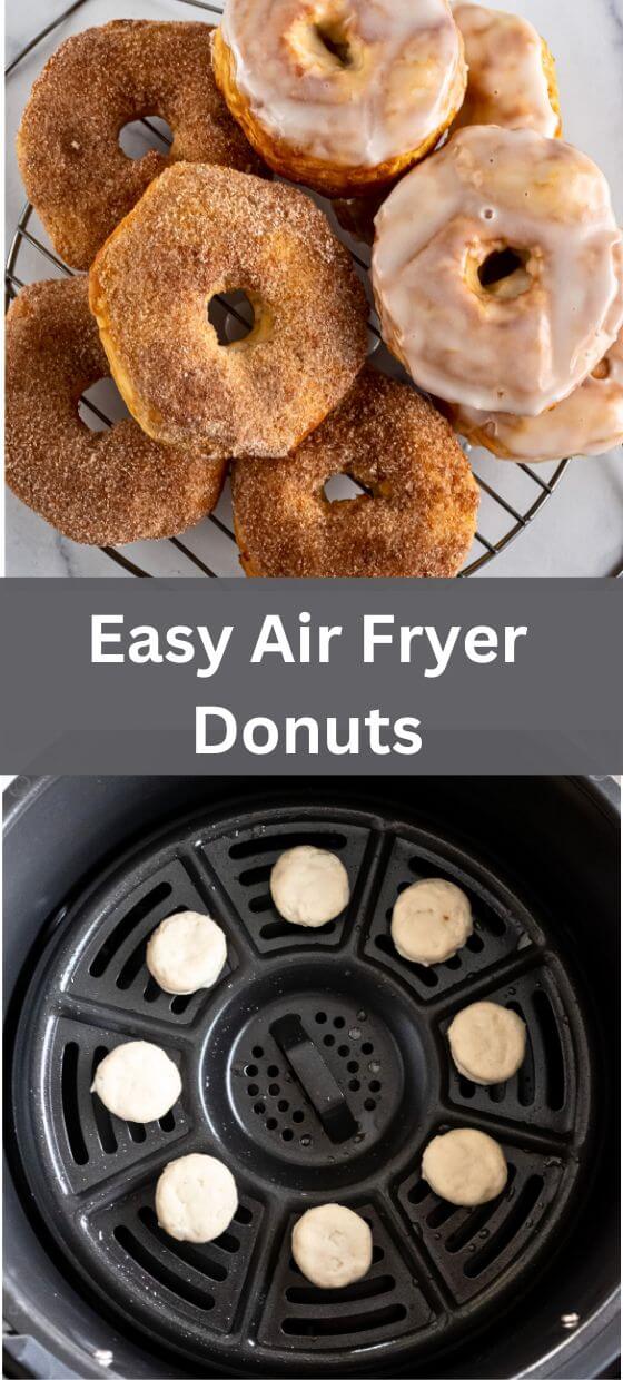 Easy Air Fryer Donuts - Yummy and fully