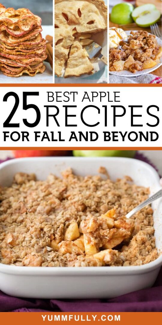25 Best Apple Recipes for Fall and Beyond - Yummy and fully