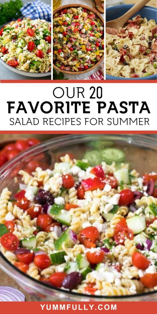 Our 24 Favorite Pasta Salad Recipes for Summer - Yummy and fully