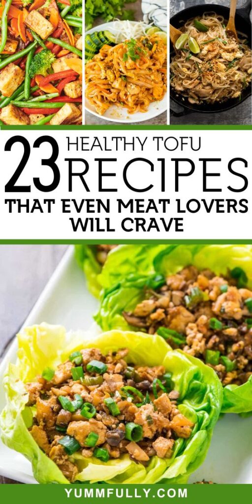 23 Healthy Tofu Recipes That Even Meat Lovers Will Crave - Yummy and fully