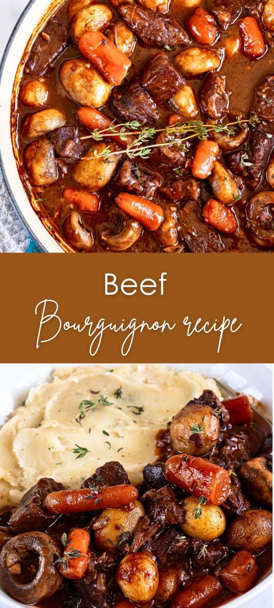 Beef Bourguignon recipe - Yummy and fully