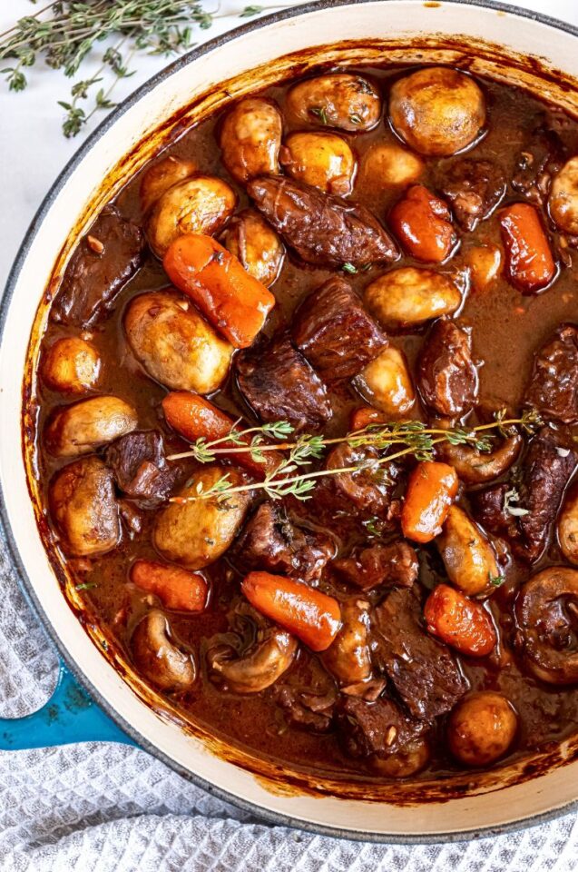 Beef Bourguignon recipe - Yummy and fully