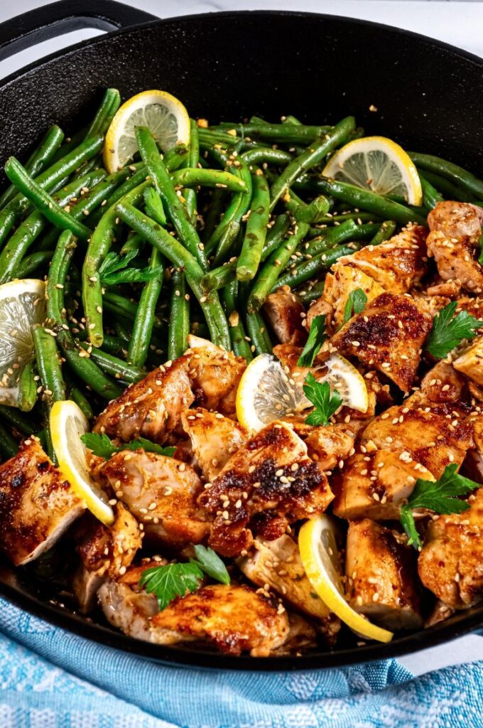 Chicken and Green Beans Recipe - Yummy and fully