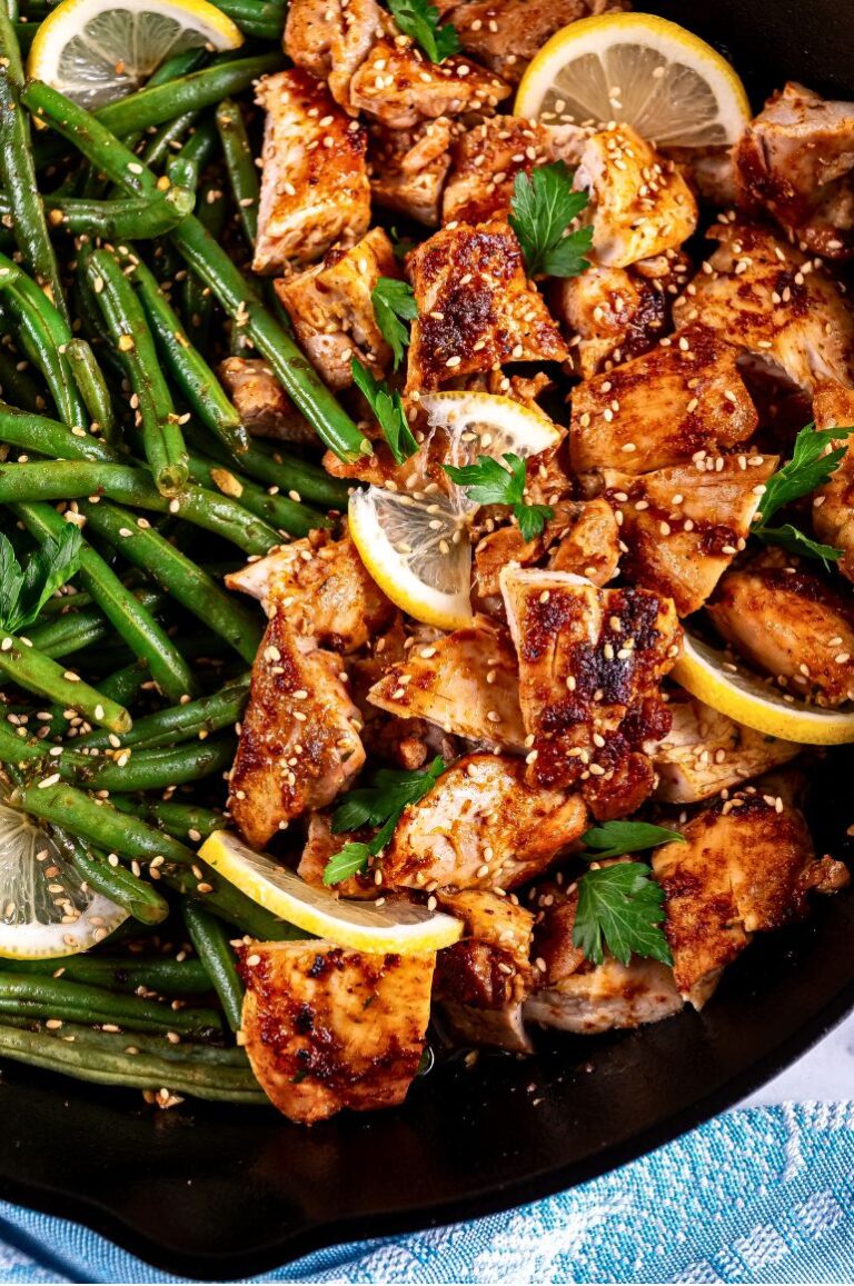 Chicken and Green Beans Recipe - Yummy and fully