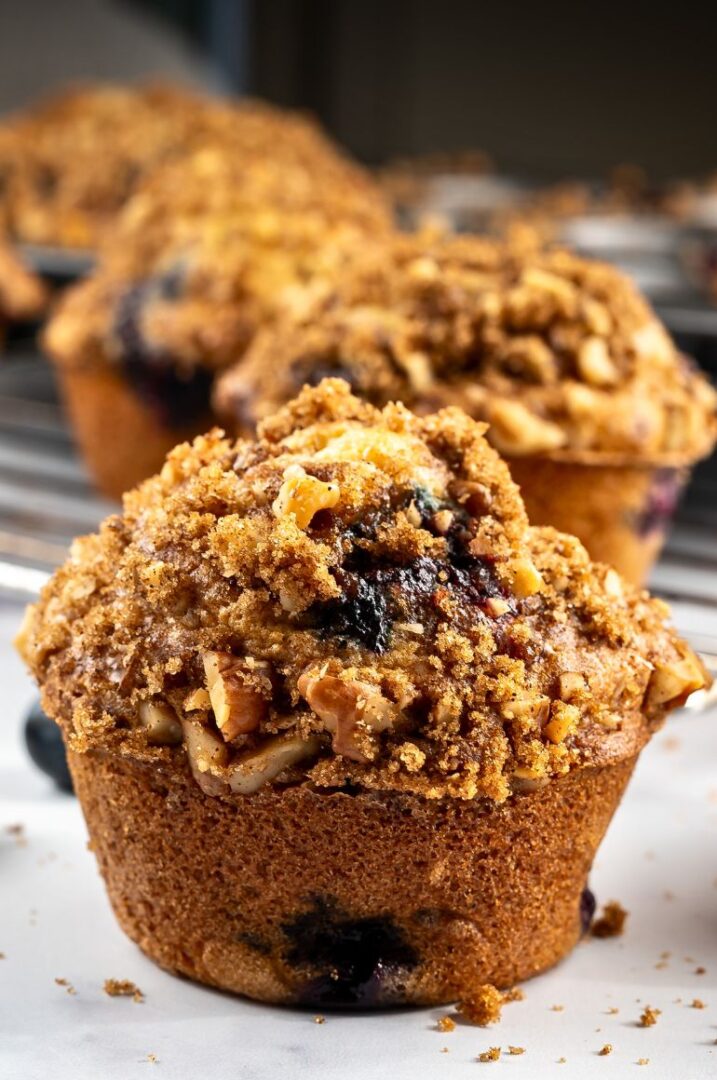 Quick Homemade Blueberry Muffins - Yummy and fully