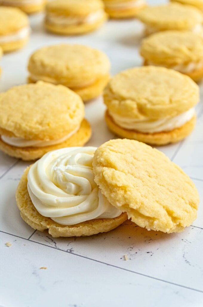 Lemon Sandwich Cookies - Yummy and fully