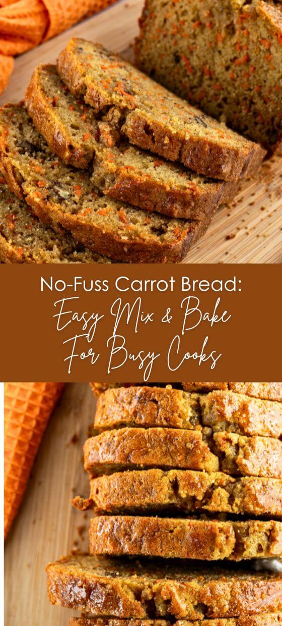 The BEST Carrot Bread - Yummy and fully