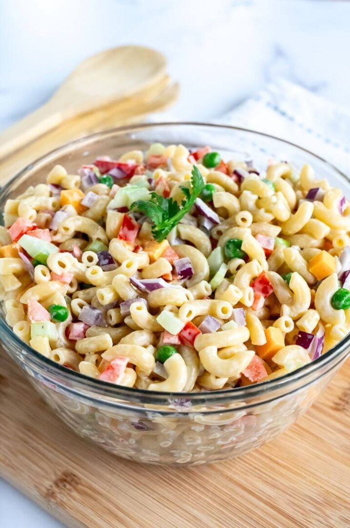 Quick and Easy Classic Macaroni Salad with Few Ingredients - Yummy and ...