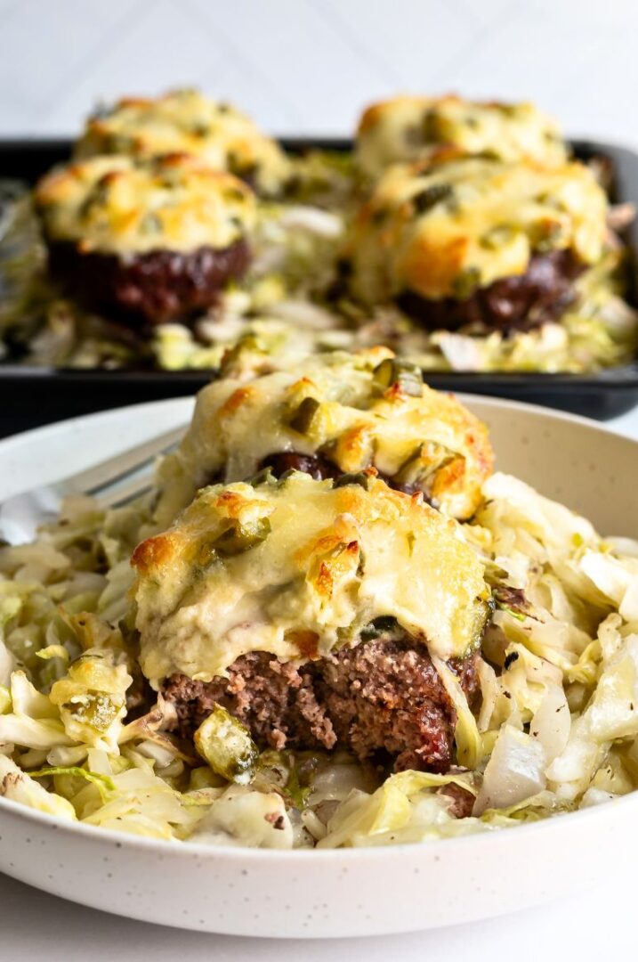 Cabbage and Ground Beef Patties - Yummy and fully
