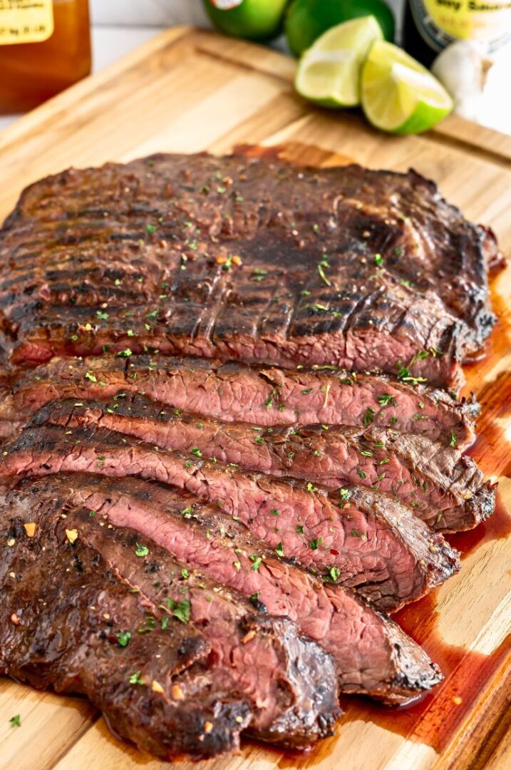 Simple Grilled Marinated Flank Steak Recipe - Yummy and fully