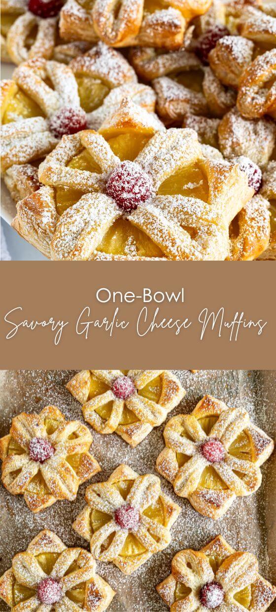 Quick 5-Ingredient Pineapple Puff Pastries - Yummy and fully
