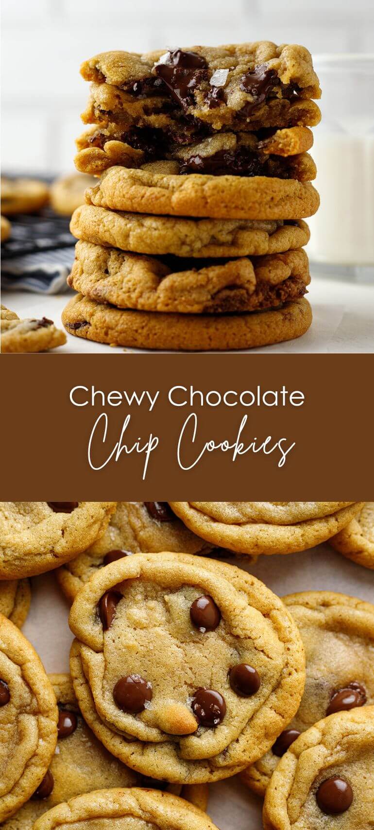 10-Minute Prep Chewy Chocolate Chip Cookies - Yummy and fully